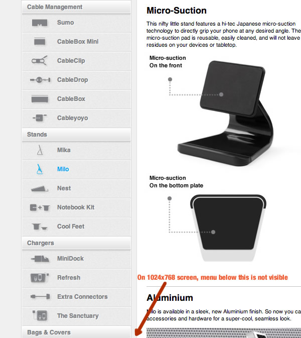 Creating "Sticky" Vertical Menu with jQuery Waypoints